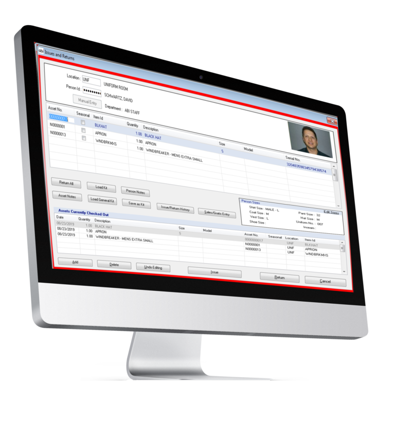 Inventory & Wardrobe Manager – ABI MasterMind®